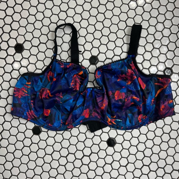 Elomi | Intimates & Sleepwear | Elomi Plus Size Underwire Floral Bra ...